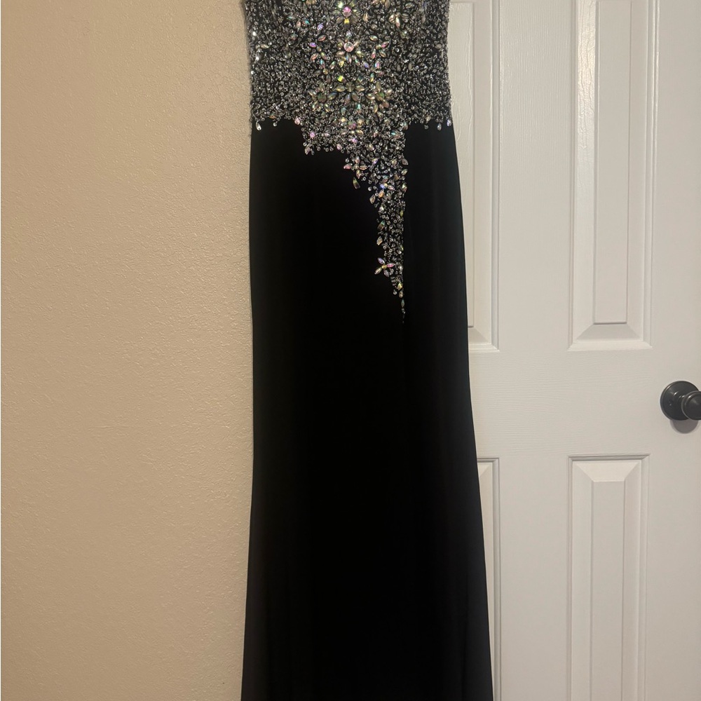 Prom Dress -Crystal Doll Black - Gem